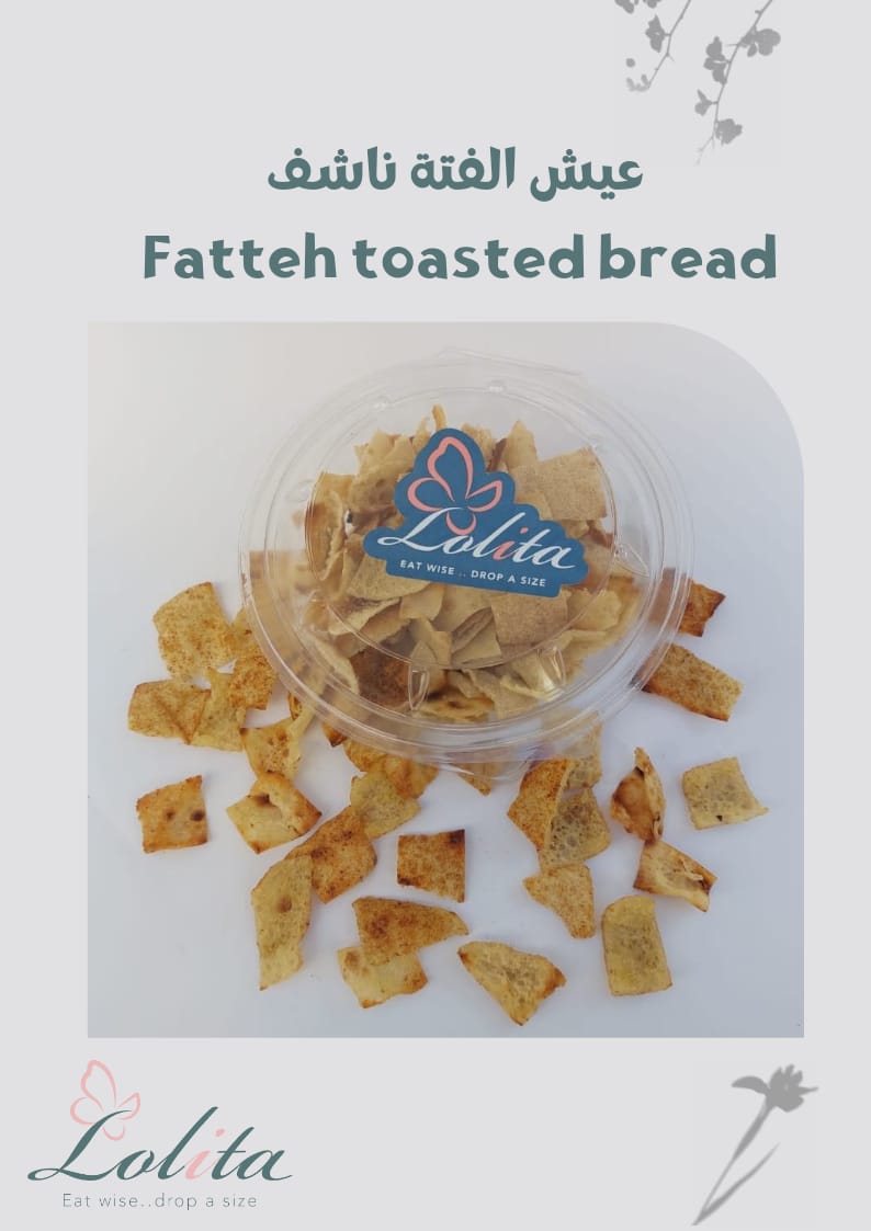Lolita Diet:Fatteh toasted bread 200gm